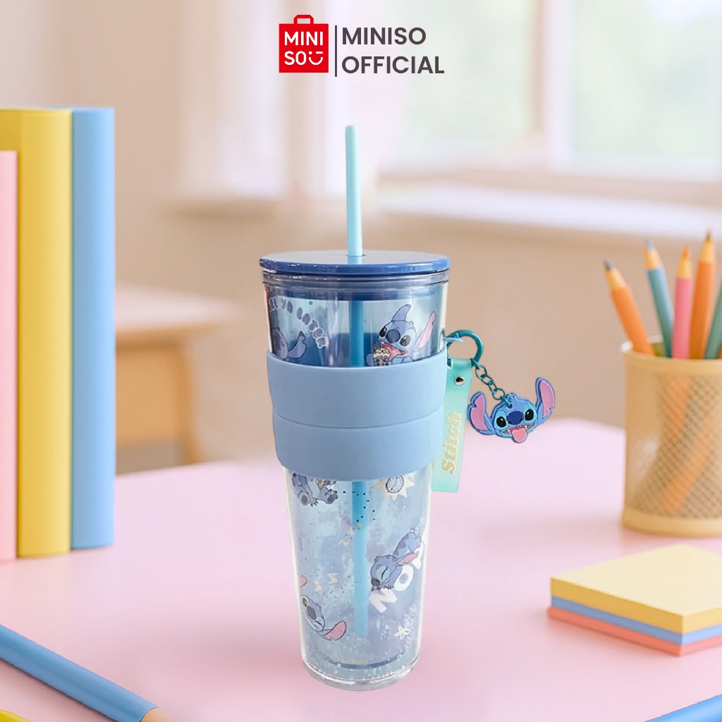 Jual Miniso x Disney Lilo & Stitch Collection Botol Minum Plastic ...