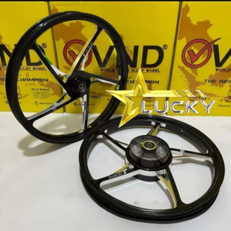 Jual VELG RACING VND KZR JUPITER Z/F1ZR/MX OLD UKURAN RING 17 DEPAN 140 ...