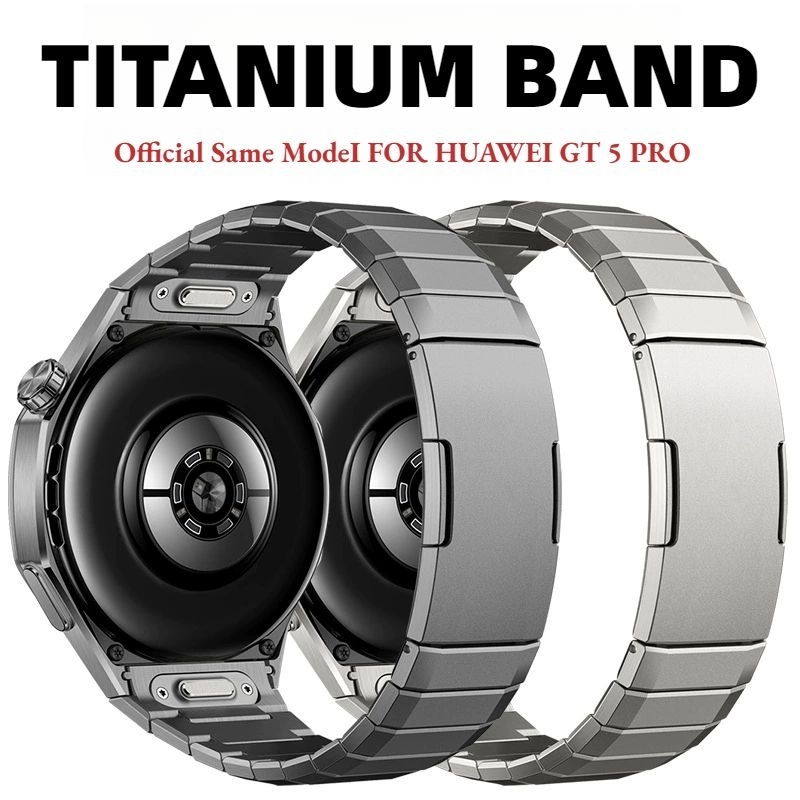 Jual Original Solid Titanium Strap High Quality For Huawei Watch GT5 ...