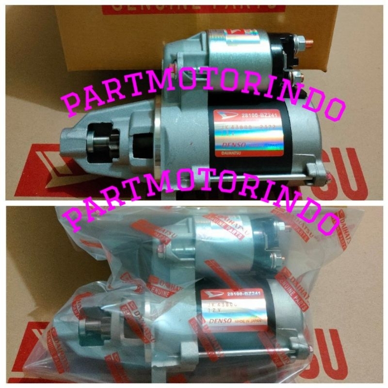 Jual dinamo starter / starter dinamo Daihatsu G.max grand max / Luxio 1 ...