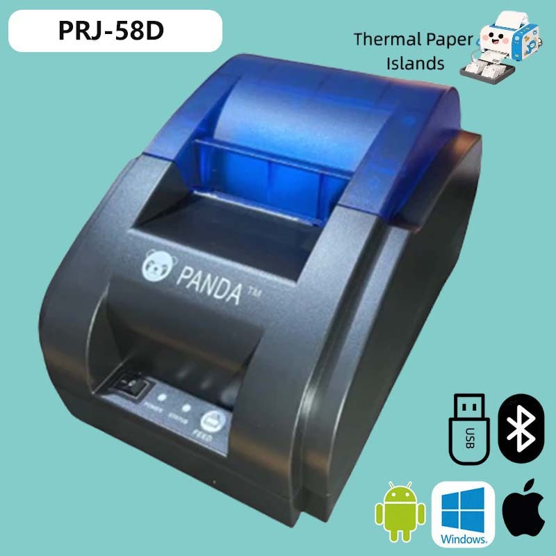 Jual MINI THERMAL PRINTER BLUETOOTH / MOBILE RECIEPT POS PRINTER / PPOB(USB+BLUETOOTH) / PANDA ...