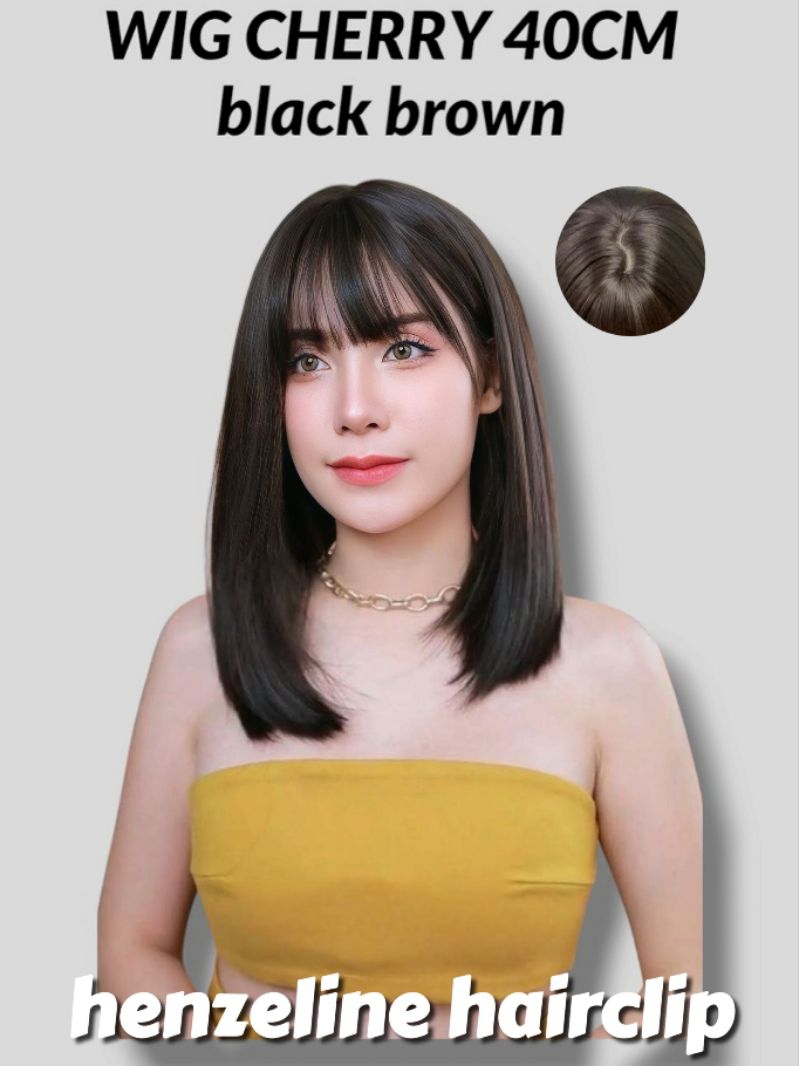 Jual [HENZELINE] - KOREAN WIG CHERRY 40CM (BISA REQUEST STYLING WIG ...