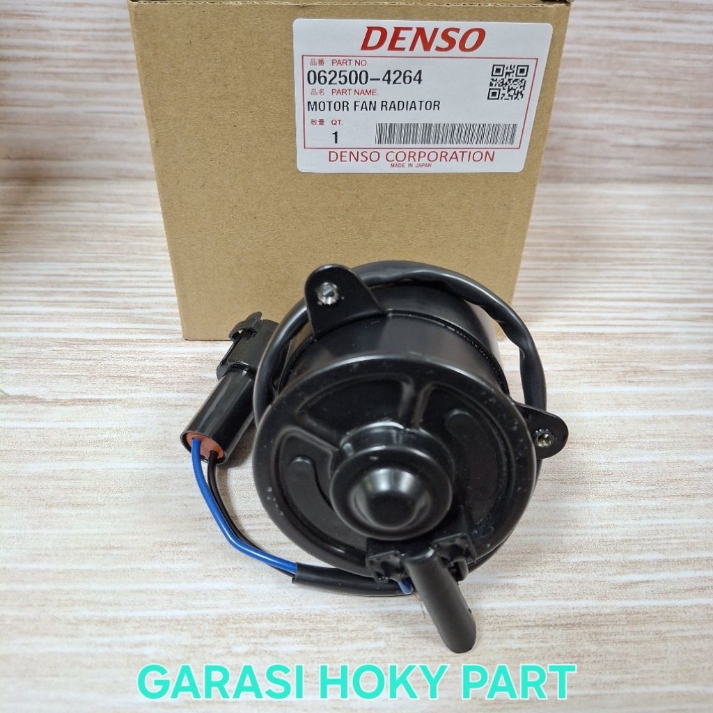 Jual MOTOR FAN RADIATOR CORROLA GREAT TWINCAM SOLUNA ESTEEM ASLI DENSO ...