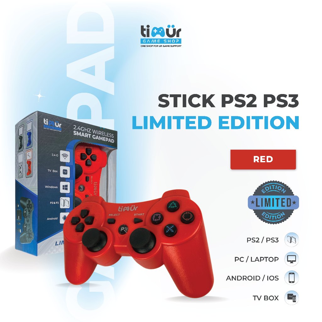 Jual Stick Stik Controller Gamepad PS2 PS3 PC Laptop Android IOS ...
