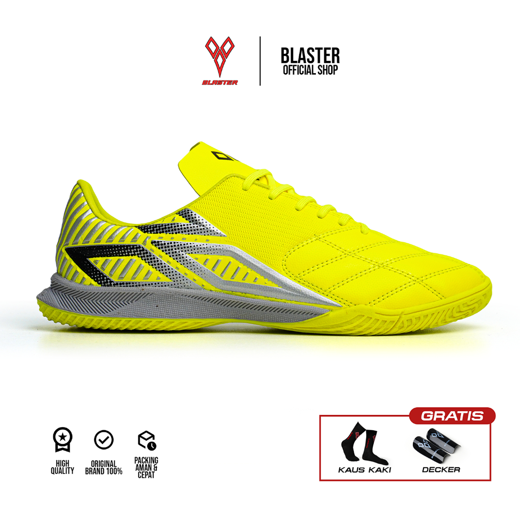 Jual BLASTER Sepatu Futsal Power Play Stabilo Original Asli Bunyi Cit ...