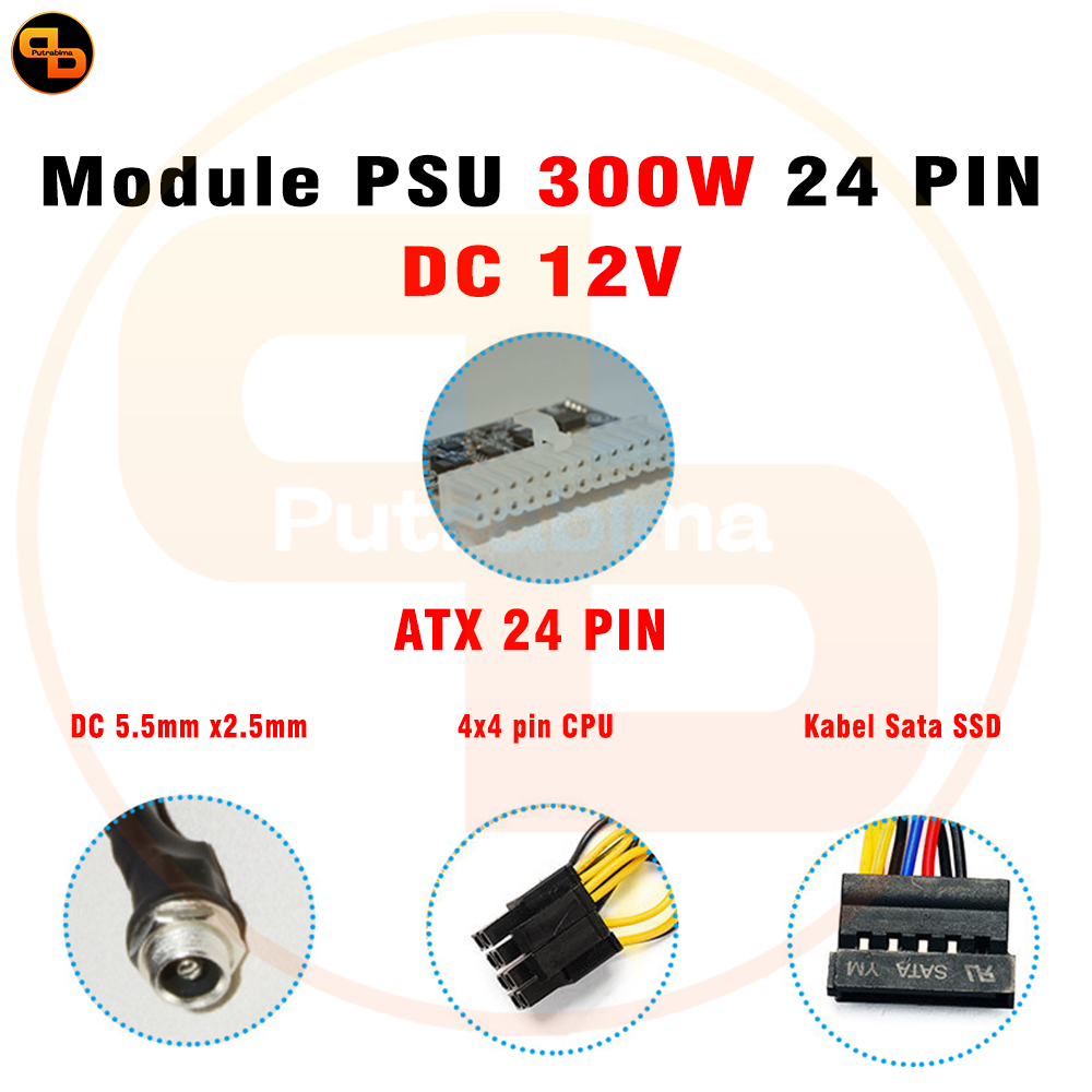 Jual Module PSU DC 12V 300W 24 PIN Modul Power Supply | Shopee Indonesia
