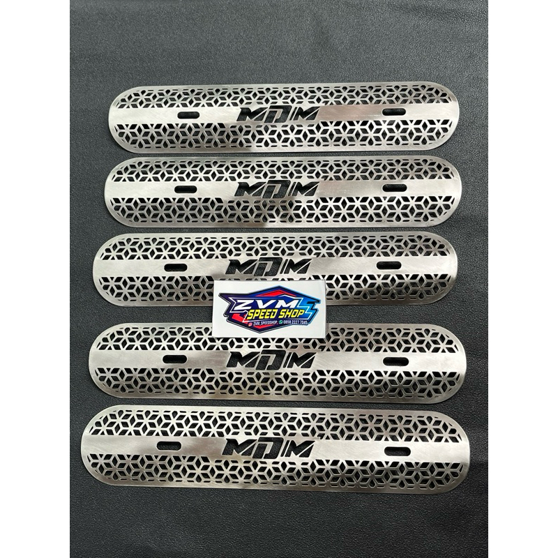 Jual Tameng Knalpot MDM Stainles Cover Knalpot | Shopee Indonesia