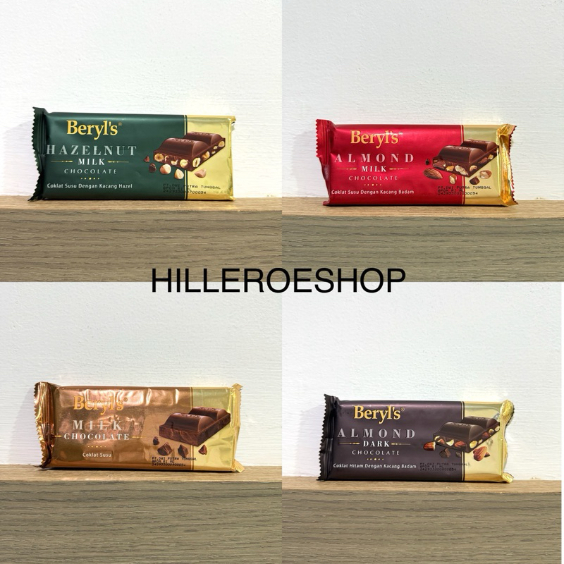 Jual COKLAT BERYL'S BAR 90GRAM COKELAT MALAYSIA BERYLS MILK CHOCOLATE ...