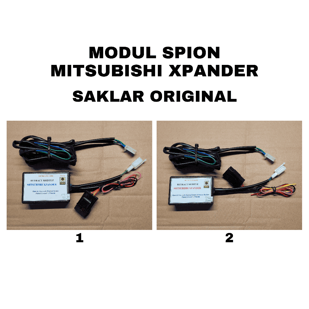 Jual MODUL SPION XPANDER SAKLAR ORIGINAL+KABEL SET /AUTO RETRACT/AUTOMATIC FOLDING MIRRORS ...