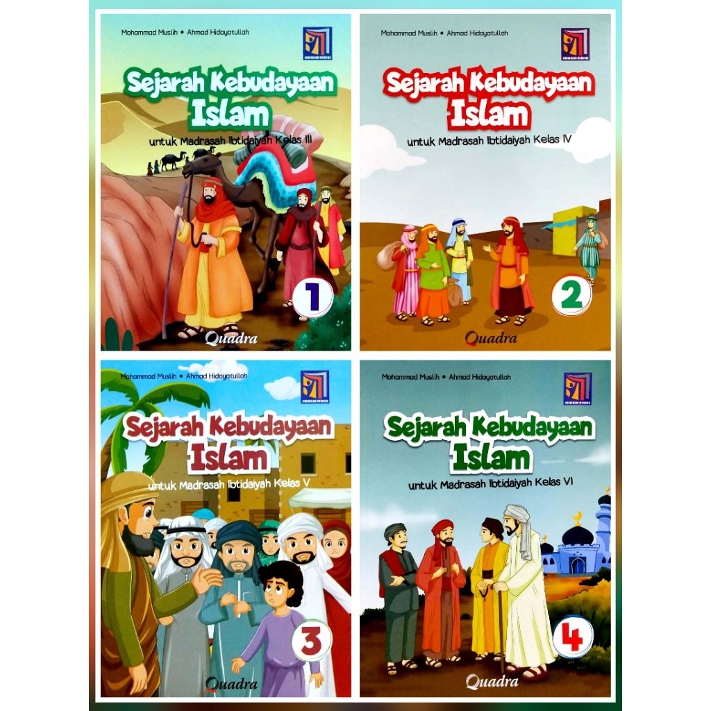 Jual Buku Sejarah Kebudayaan Islam untuk MI kelas 3-6 Merdeka Quadra | Shopee Indonesia