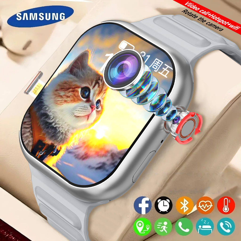 Jual 【Bisa Video Call】Samsung 4G/5G LTE SIM 360°Kamera Smartwatch B29 ...