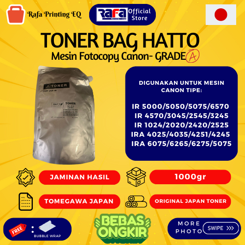 Jual Toner Fotokopi Fotocopy HATTO Jepang Japan CANON ORIGINAL 1kg ...