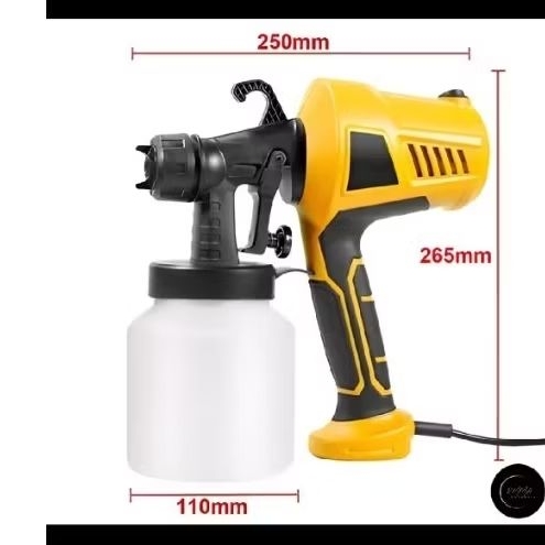 Jual SY mesin cat semprot 500 Watt 800ML electric spray gun | Shopee ...