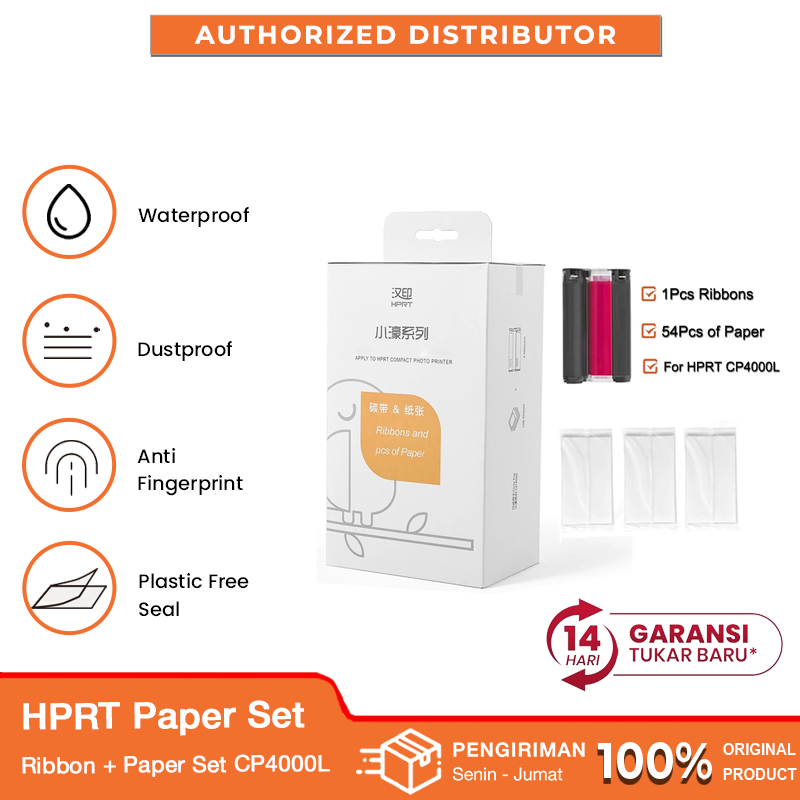 Jual Original HPRT Photo Paper, 6-inch Photo Paper, Color Band ...