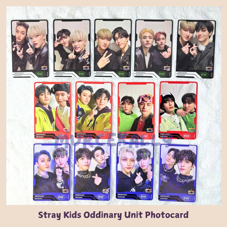 Jual Stray Kids Oddinary Unit Photocard - Bangchan LeeKnow Changbin ...