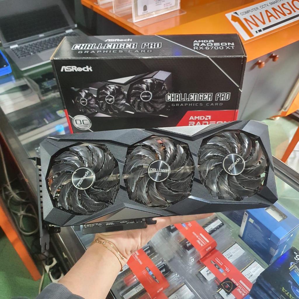 Jual VGA Asrock AMD Radeon RX 6700 XT Challenger Pro 12GB DDR6 192BIT ...