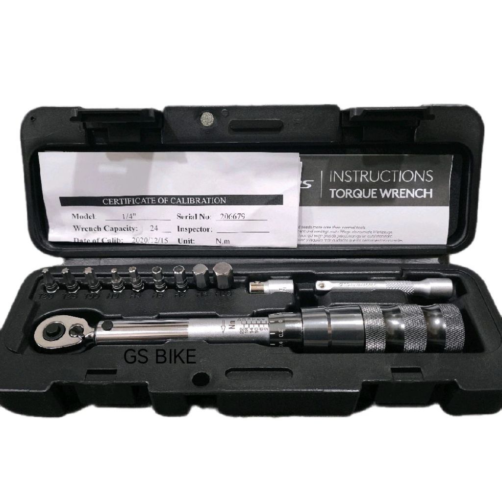 Jual SYNCROS TOOL TORQUE WRENCH 2.0 2-24nm Tool Kit Set Alat Kunci ...