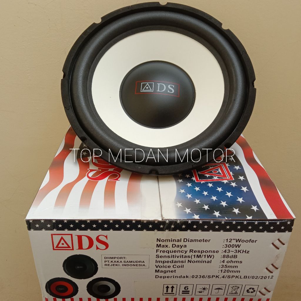 Jual SUBWOOFER ADS A122 12" DOUBLE COIL MOBIL | Shopee Indonesia