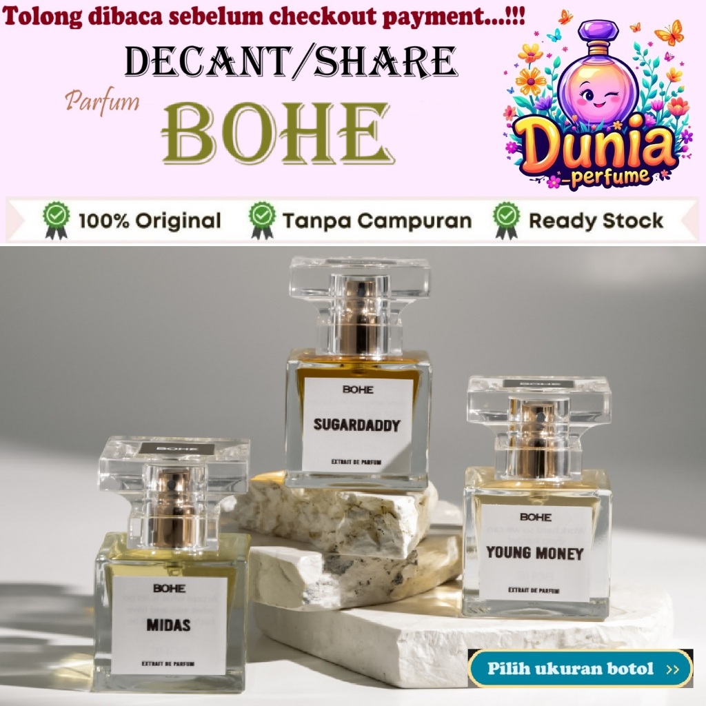 Jual (FREE TESTER) - Decant BOHE Bali Zior Extrait De Parfum Scent of ...