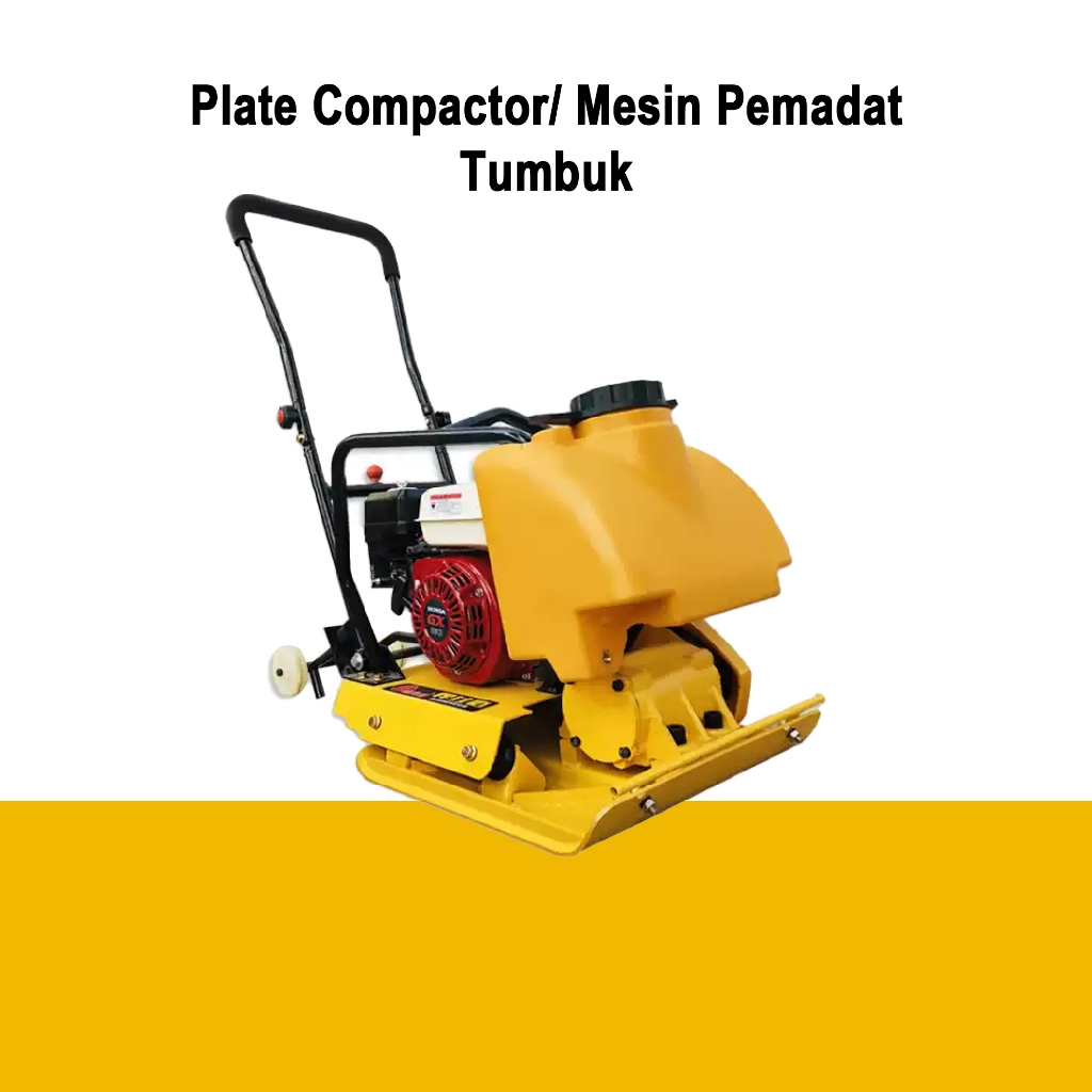 Jual Plate Compactor/ Mesin Pemadat Tumbuk/Mesin Pemadat Tanah | Shopee ...