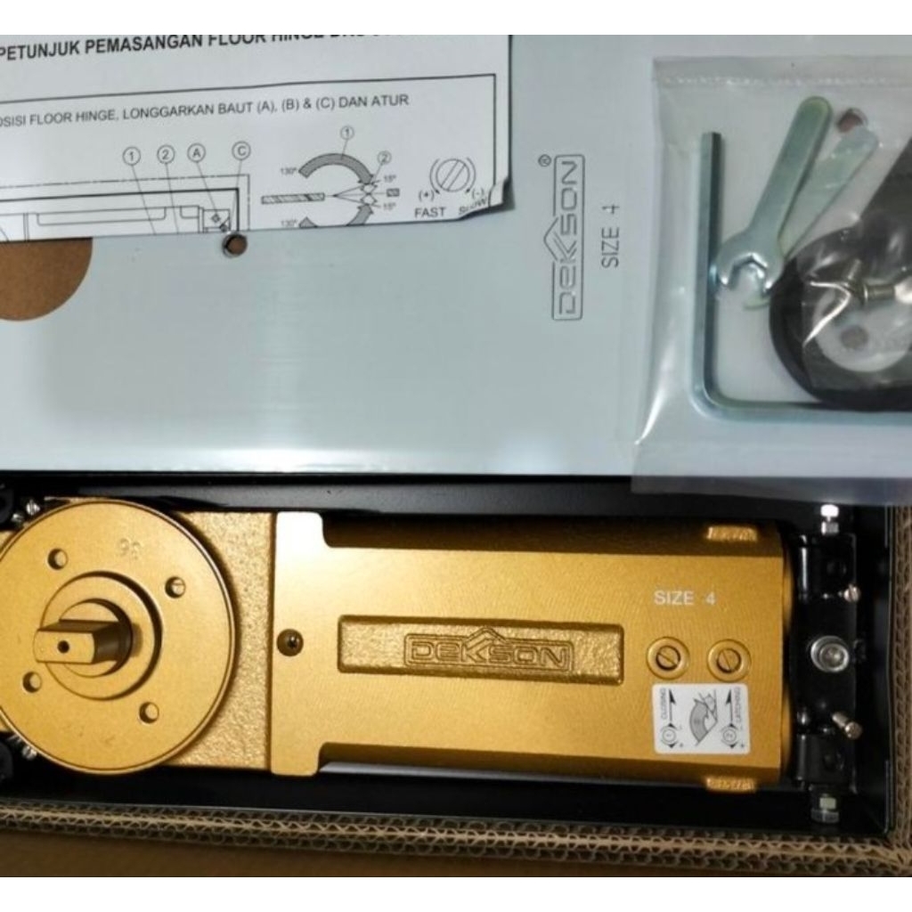 Jual FLOOR HINGE DEKSON DKS 84 + FITTING 1 SET | Shopee Indonesia