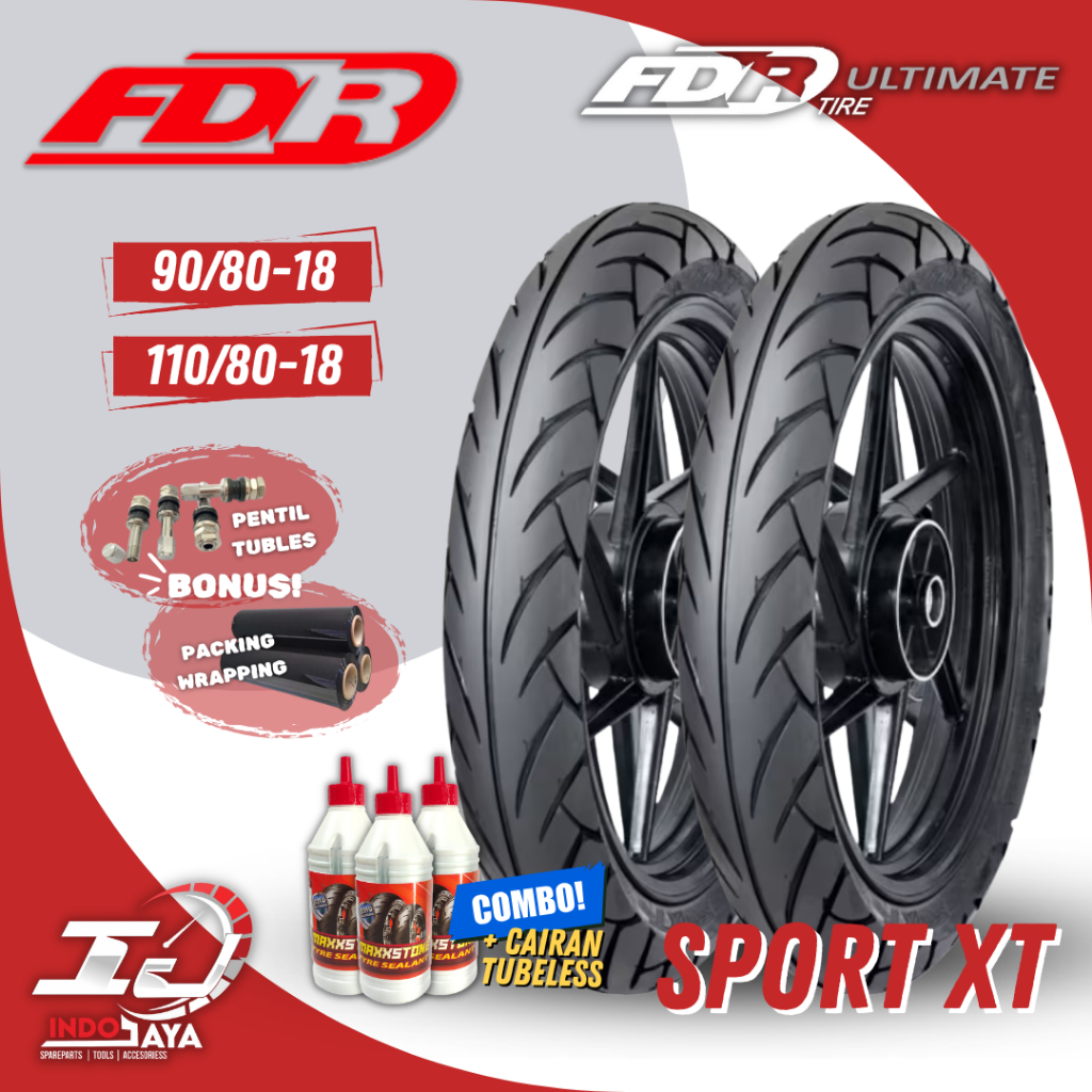 Jual [READY COD!!] BAN FDR SPORT XT RING 18 / BAN FDR TUBELESS SPORT XT ...