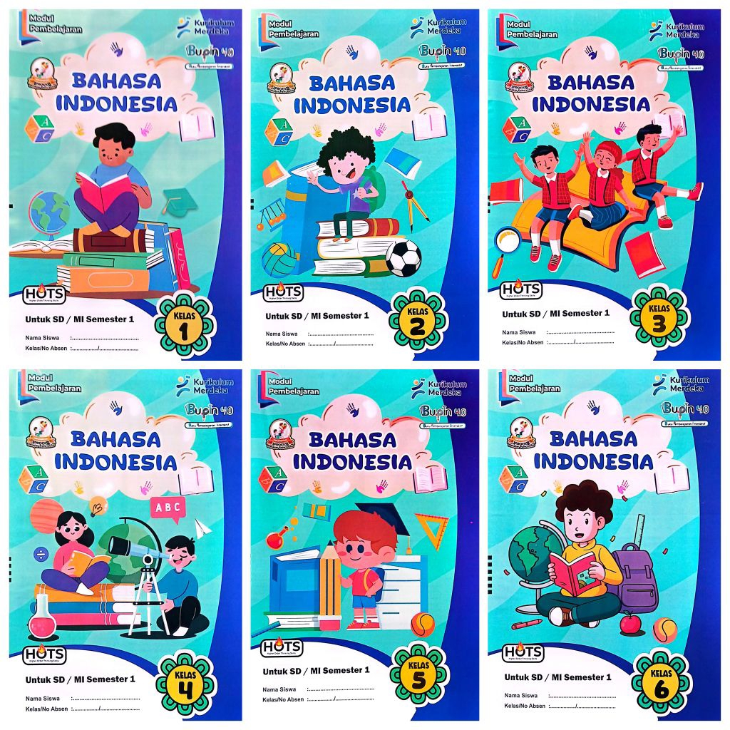 Jual LKS BUPIN SD MI BAHASA INDONESIA KELAS 1 2 3 4 5 6 SEMESTER 1 GANJIL KURIKULUM MERDEKA TA ...