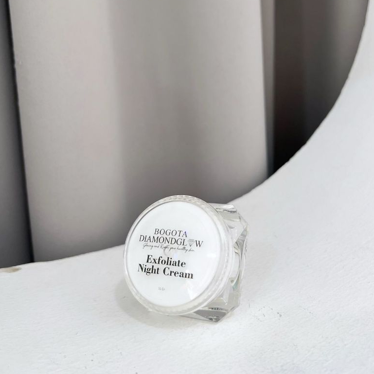 Jual Night Cream Exfoliate DiamondGlow by bogota beauty - Diamond Glow ...