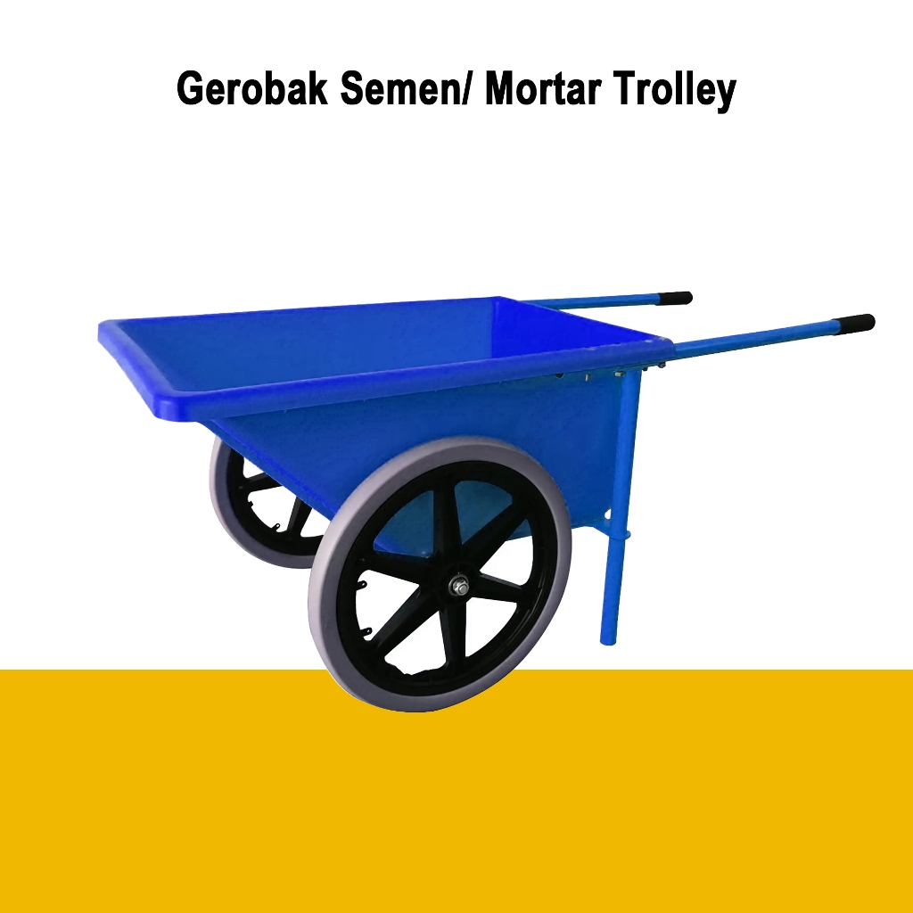 Jual Trolley/ Gerobak Semen/ Gerobak Cor Beton/ Mortar Trolley | Shopee ...