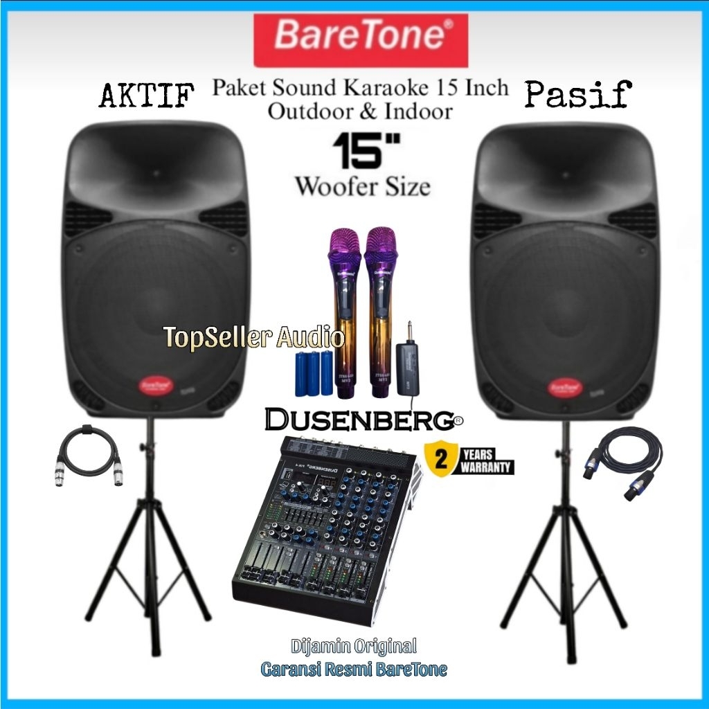 Jual Paket Sound System Karaoke Live Musik / Meeting / Kantor Outdoor ...