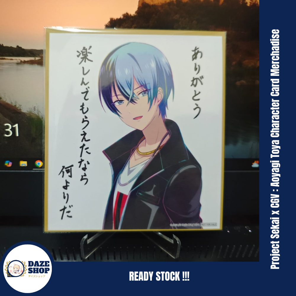 Jual Project Sekai x CGV : Aoyagi Toya Character Card Merchadise ...
