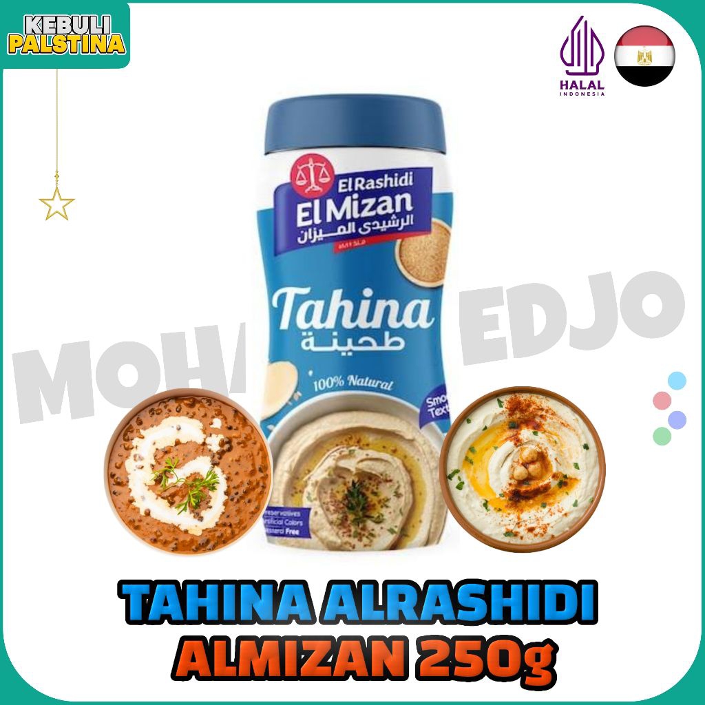 Jual TAHINAH EL RASHIDI EL MIZAN(230-250g) EXP 7/2026 | Shopee Indonesia