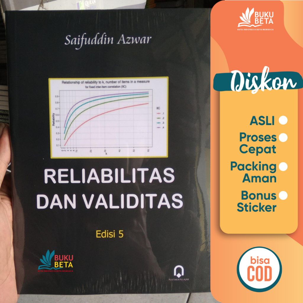 Jual Reliabilitas dan validitas - Saifuddin Azwar | Shopee Indonesia