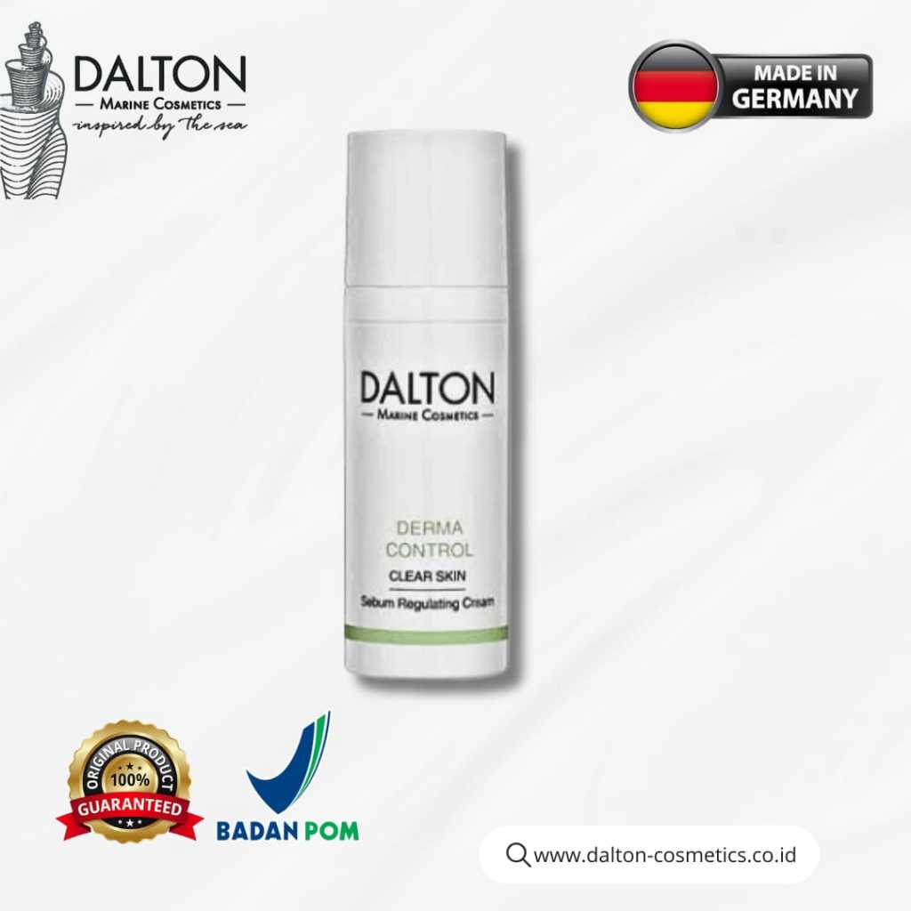 Jual DERMA CONTROL SEBUM REGULATING CREAM - 50ML (For Acne) | Shopee ...