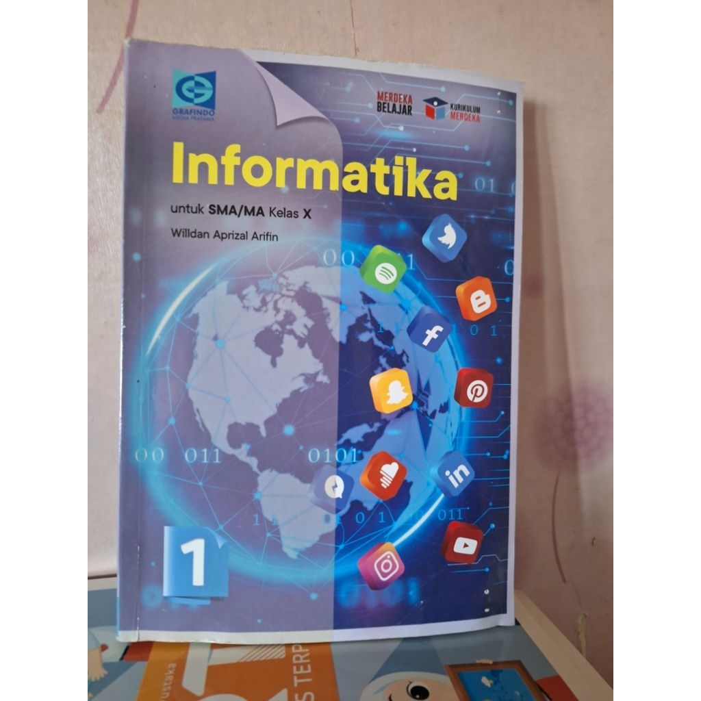 Jual buku Informatika kelas 10/X/1 sma ma grafindo kurikulum merdeka | Shopee Indonesia