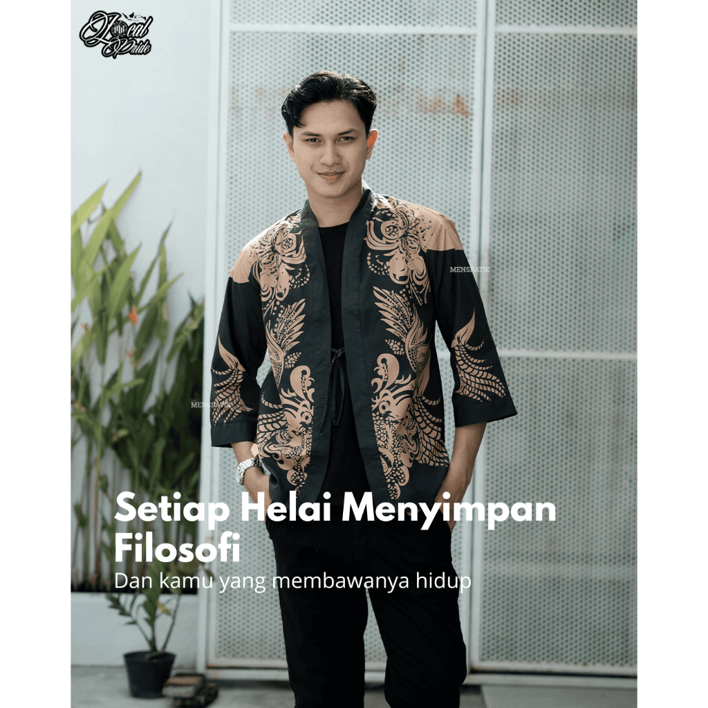Jual MENSBATIK - Badhracandra outer - outer batik pria - outer batik ...