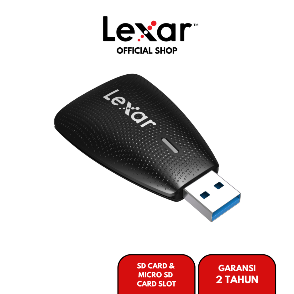 Jual Lexar Multi-Card 2-in-1 USB 3.1 Reader (SD card & Micro SD ...