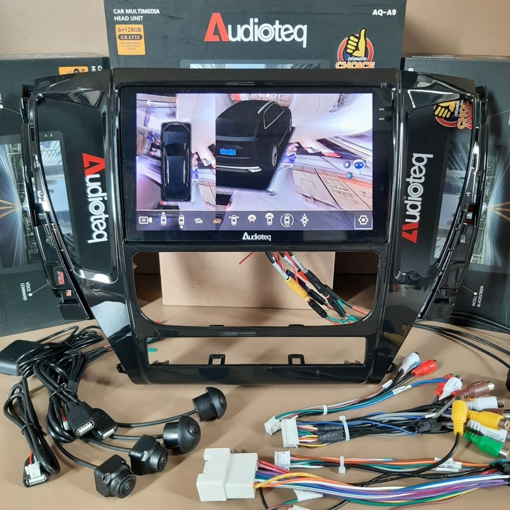 Jual PAKET HEAD UNIT ANDROID PAJERO 2016 - 2019 ANDROID 9 INCH AUDIOTEQ ...