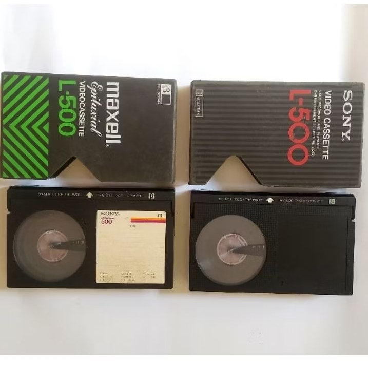 Jual Kaset Video VHS bekas 5 pcs + cover | Shopee Indonesia