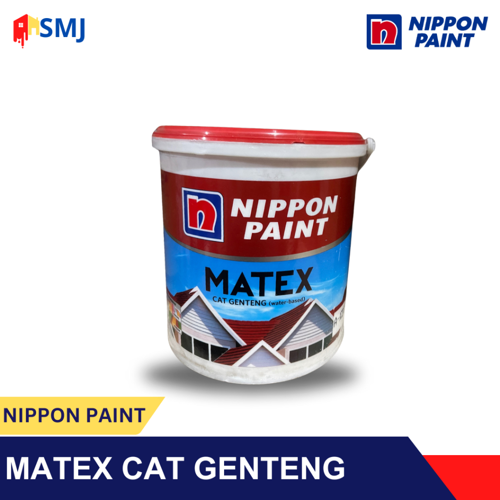 Jual Nippon Paint Matex Cat Genteng - Cat Genteng Water Base / Custom ...