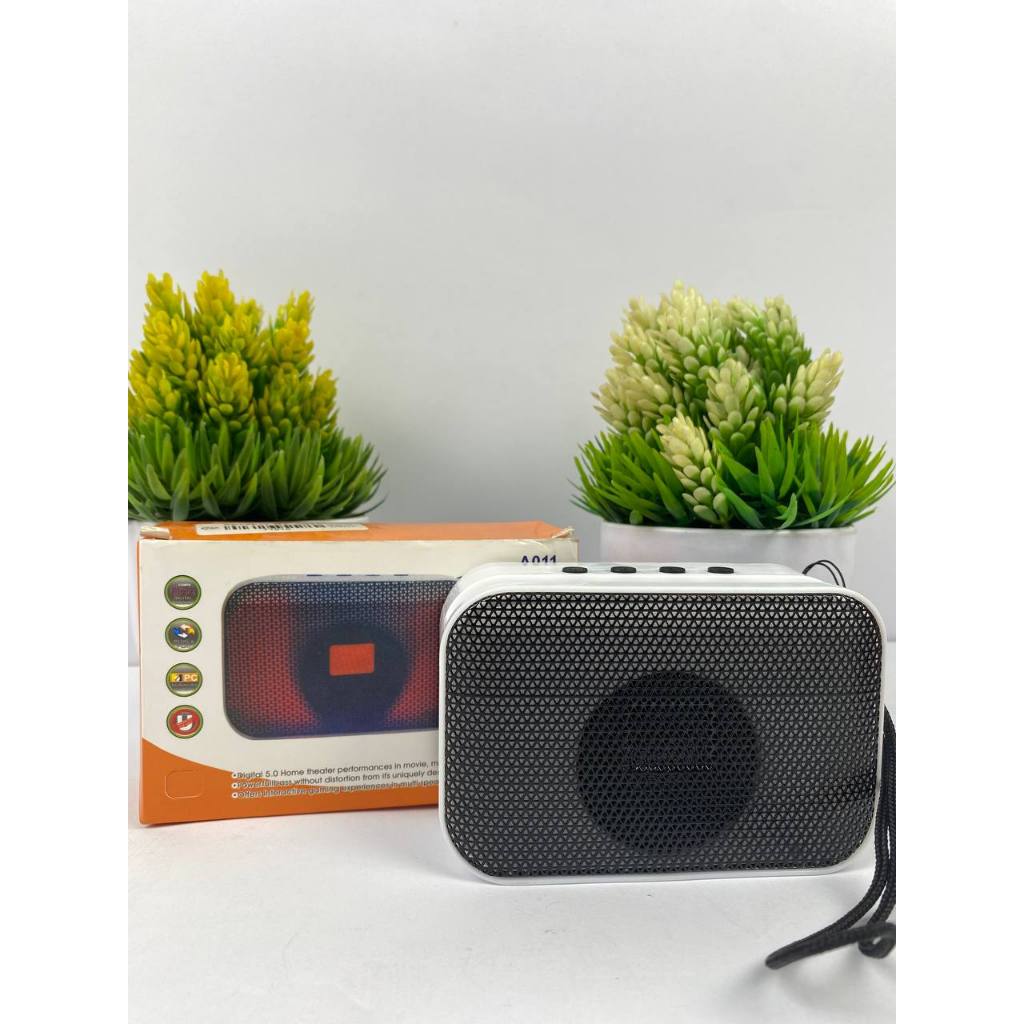 Jual SPEAKER PORTABLE BLUETOOTH A011 WIRELESS LAMPU RGB LED MEGA BASS ...