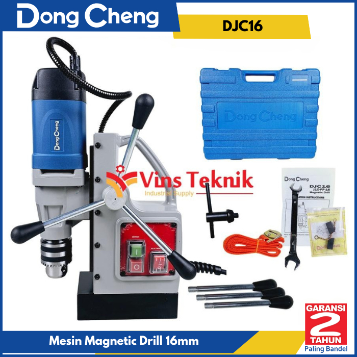 Jual Mesin bor magnet DONGCHENG DJC16 Magnetic drill 16mm DJC 16 | Shopee Indonesia