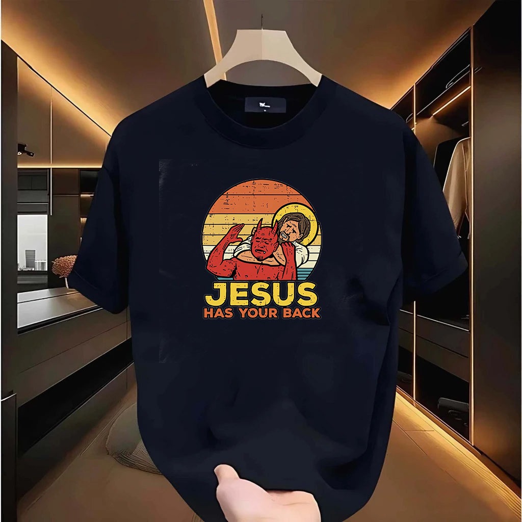 Jual COD!Kaos sablon lucu/Kaos Distro Tema Yesus – Desain Unik & Viral ...