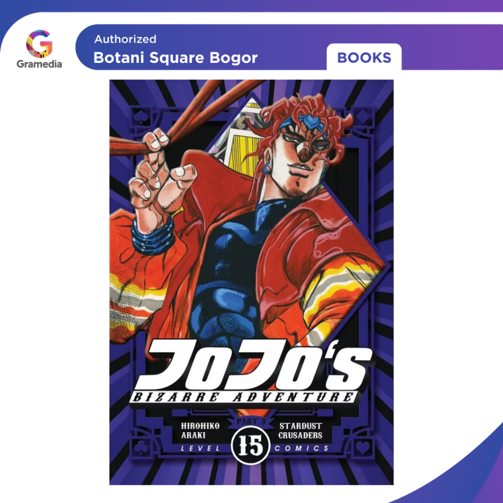 Jual Gramedia Bogor - Level Comic: Jojo`S Bizarre Adventure 15 - Part 3 ...