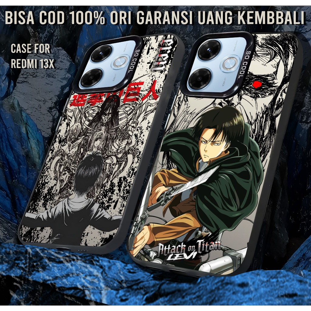 Jual CASE XIAOMI REDM 13X - SO COOL HOLOGRAM PREMIUM - Motif AOT ...