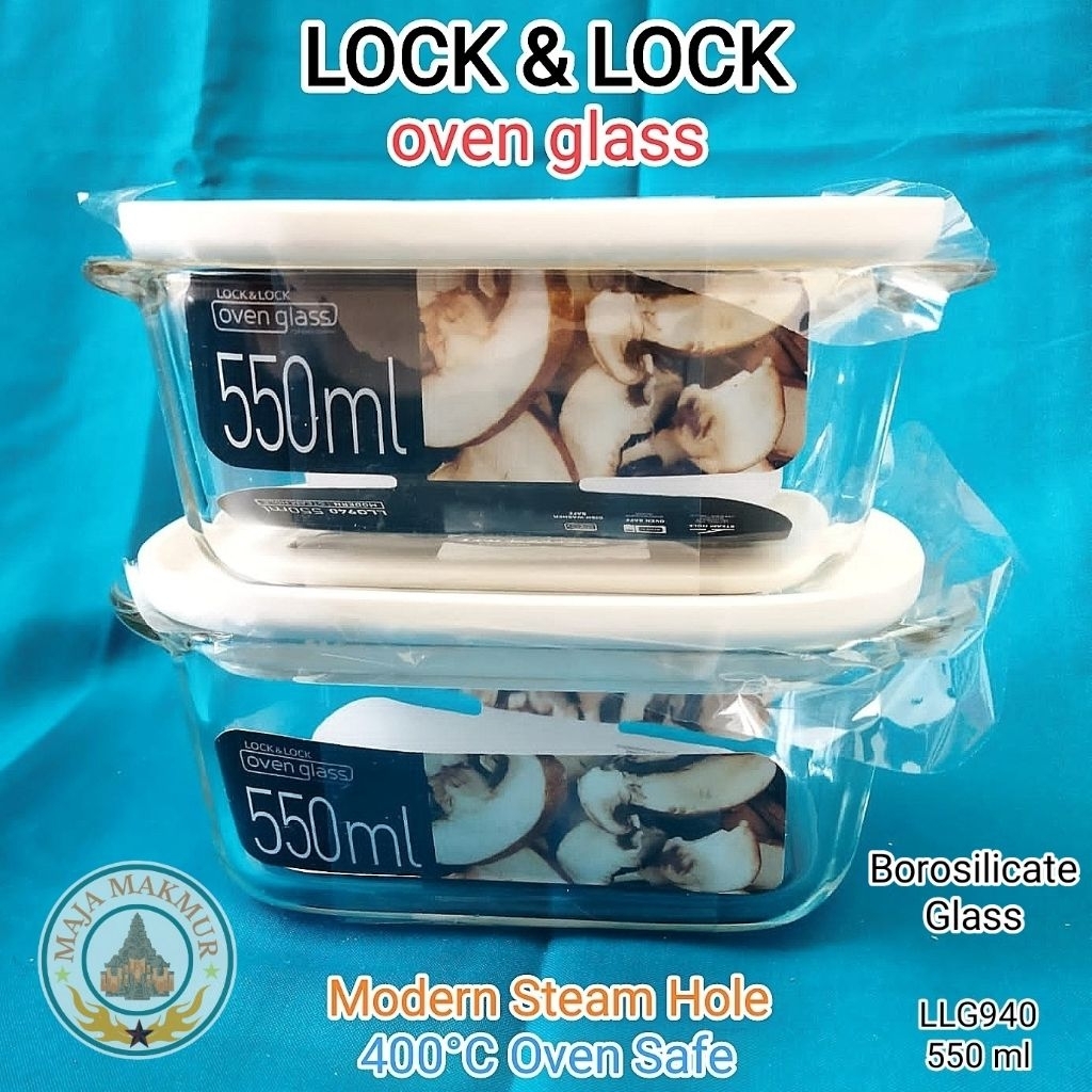 Jual Lock & Lock Oven Glass LLG940 (set) | Shopee Indonesia