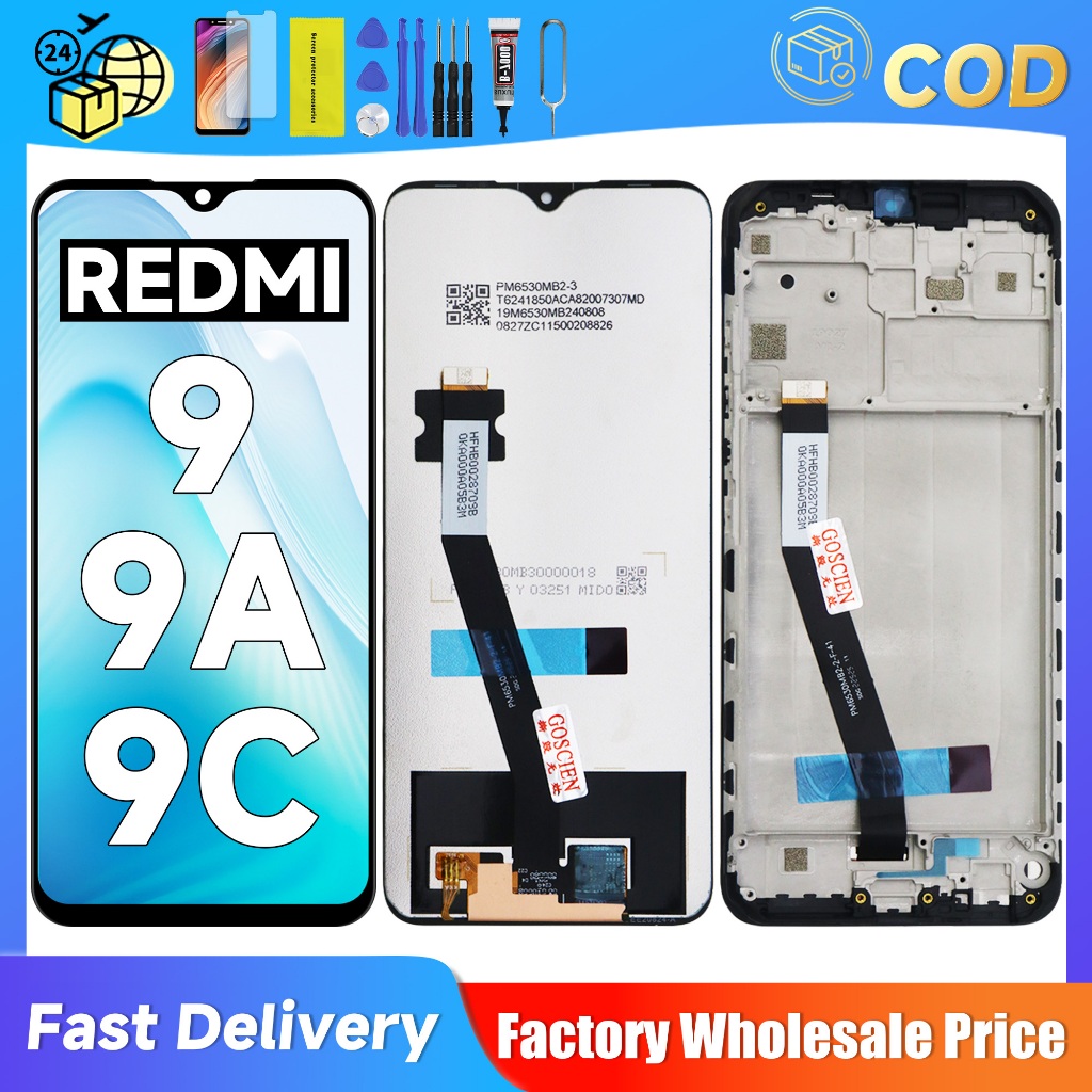 Jual Touchscreen LCD for Xiaomi Redmi 9/ 9A/ 9C Original Fullset Asli ...
