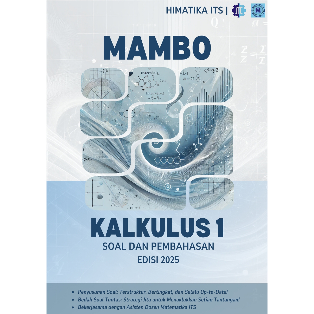Jual BAPEL STORE - Buku MAMBO Kalkulus 1 Soal dan Pembahasan Edisi 2025 Kolaborasi HIMATIKA ITS ...