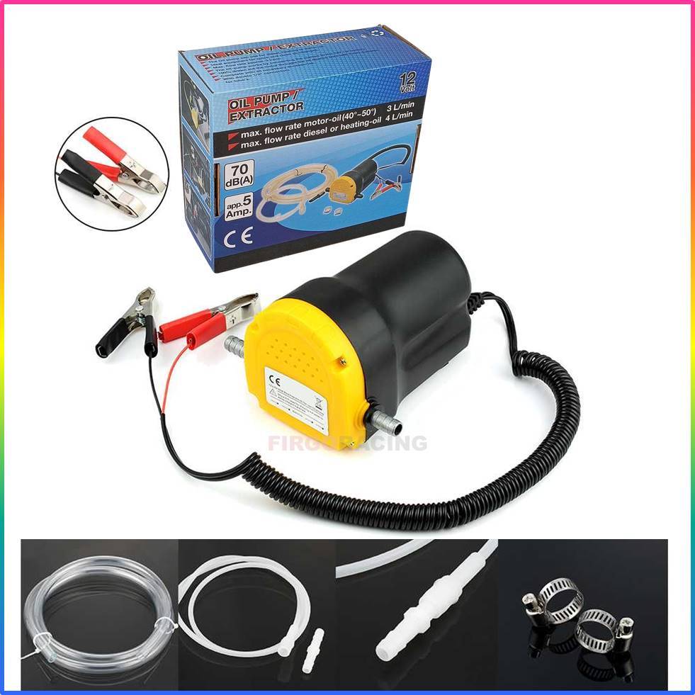 Jual Pompa Elektrik Transfer Oli Mobil Fluid Oil Extractor Pump 12V ...