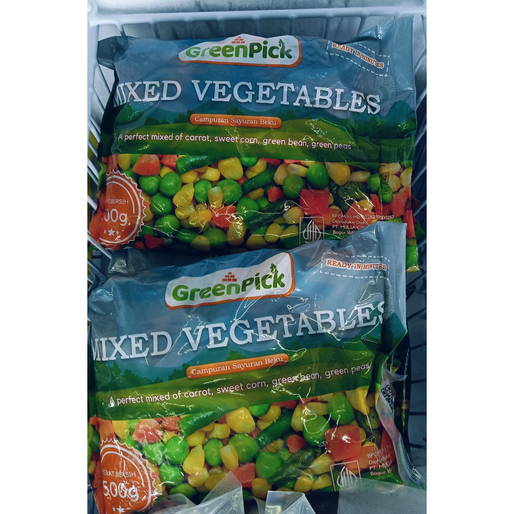 Jual Greenpick Mixed Vegetables 500gr / Sayura Beku Mix Vegetables ...